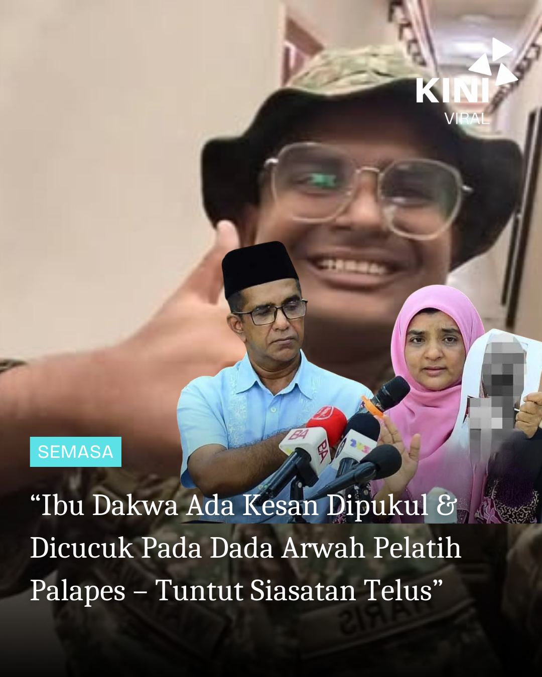“Ibu Dakwa Ada Kesan Dipukul & Dicucuk Pada Dada Arwah Pelatih Palapes ...