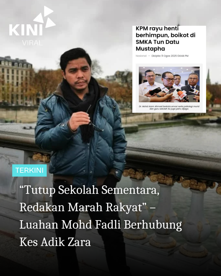 “Tutup Sekolah Sementara, Redakan Marah Rakyat” – Luahan Mohd Fadli ...